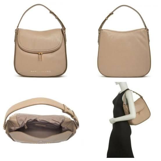Marc Jacobs Groove Hobo Bag Marshmallow MJ, Luxury, Bags & Wallets on ...