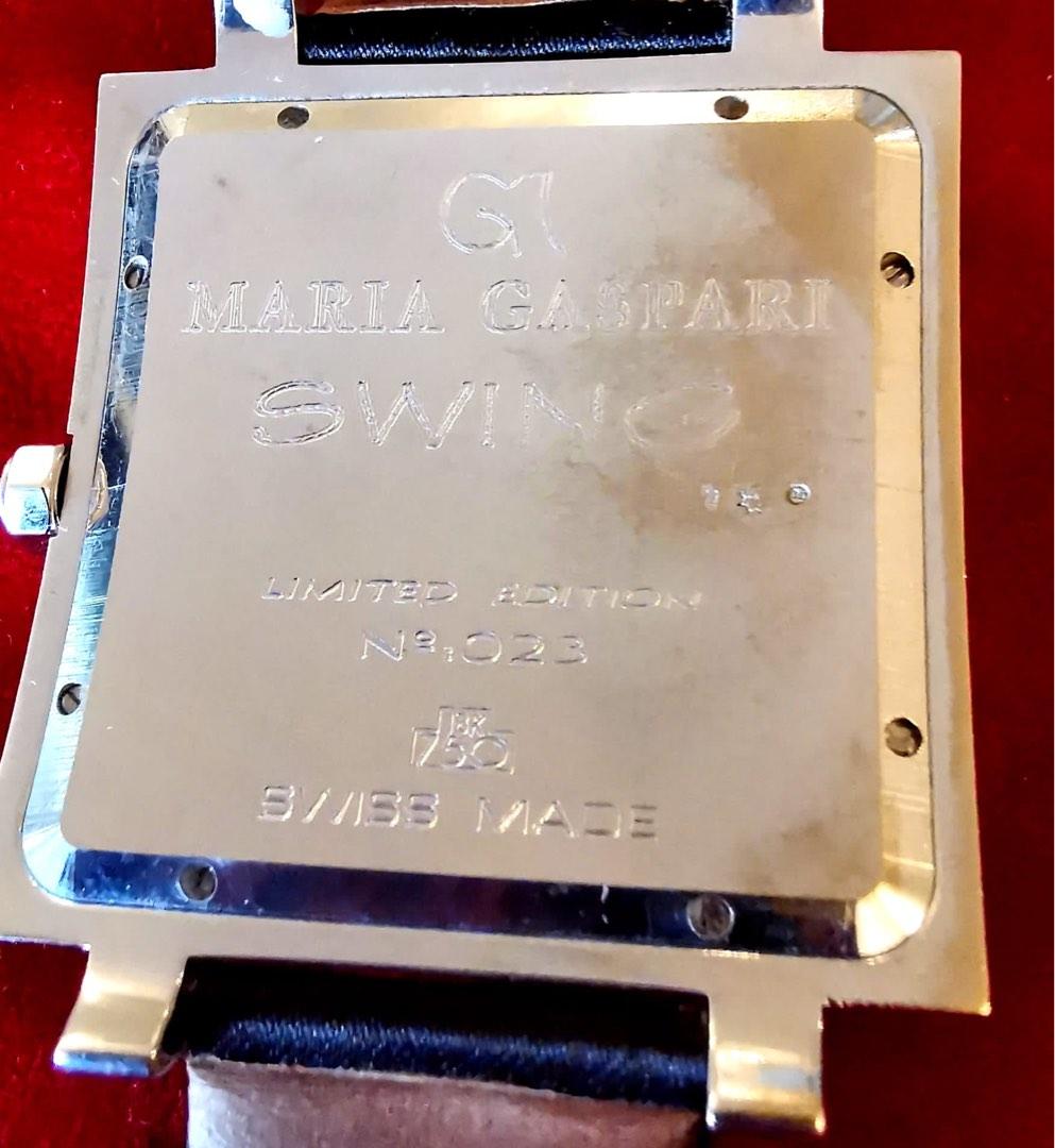 Maria Gaspari Limited Edition full diamonds and pearls watch, Luxury ...