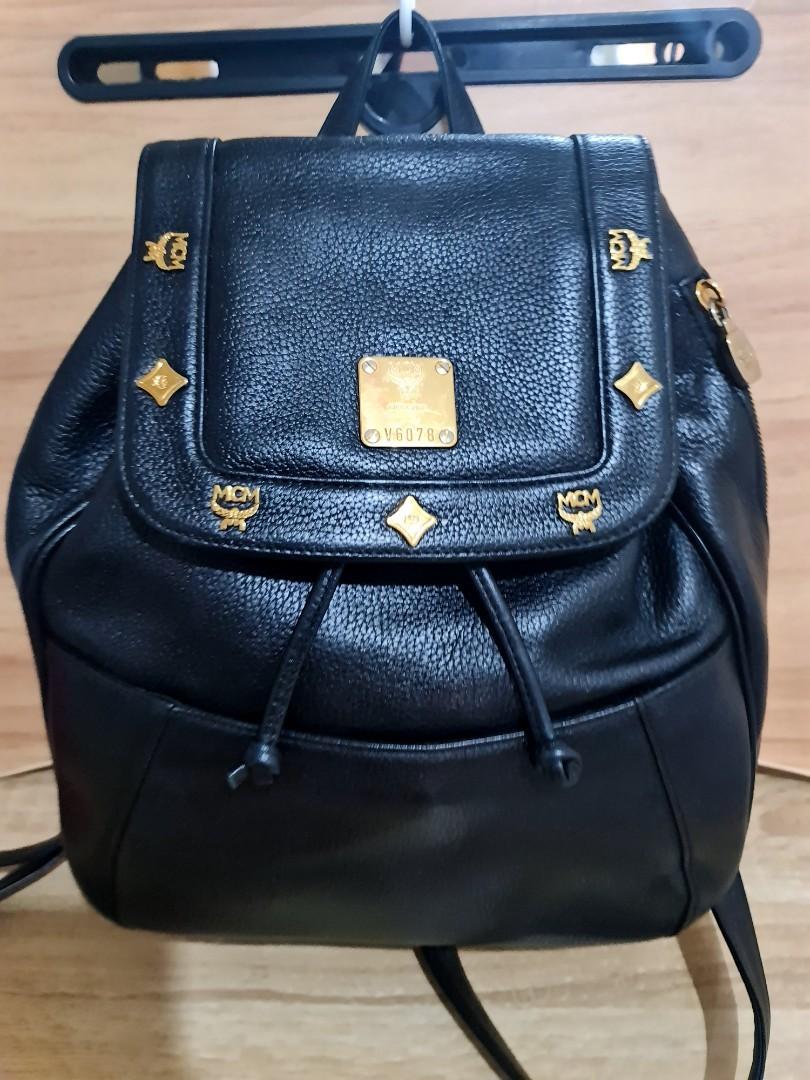 MCM Backpack Germany Bag, Women's Fashion, Bags & Wallets, Backpacks on ...