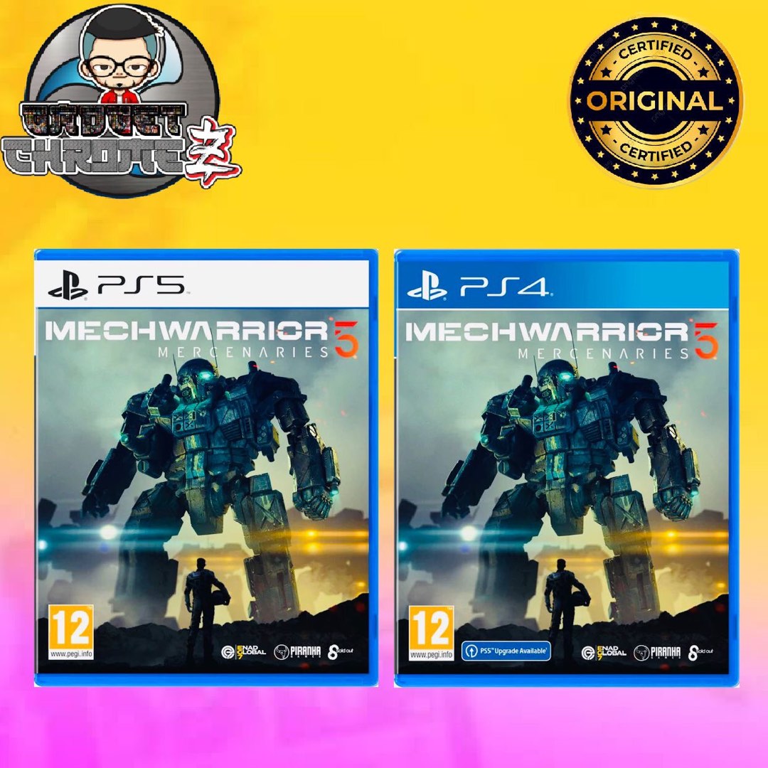 Mechwarrior 5 Mercenaries | PS5 / PS4 | BRANDNEW, Video Gaming, Video ...