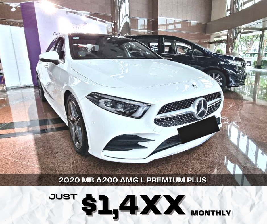 Mercedes-Benz A-Class Saloon A200 AMG Line Premium Plus (A), Cars, Used ...