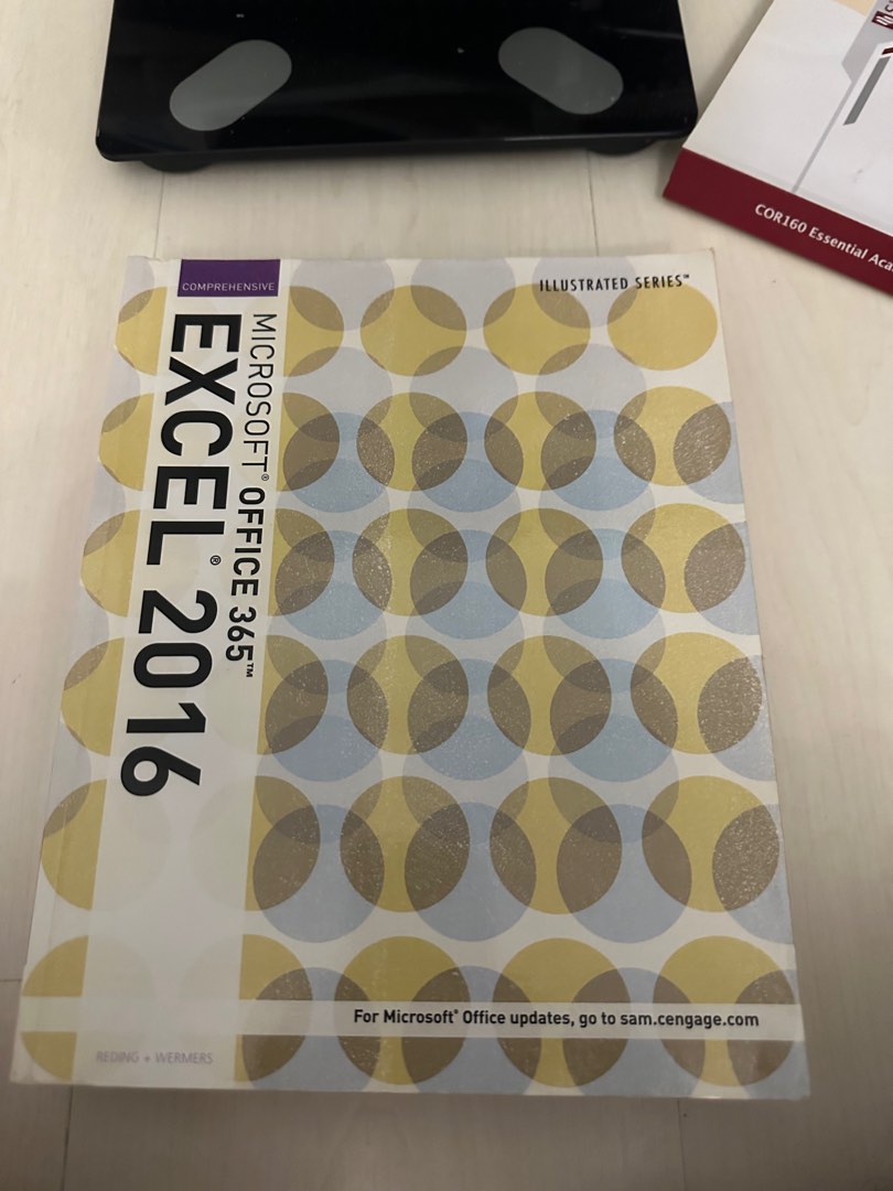 Microsoft Excel Textbook Hobbies Toys Books Magazines Textbooks microsoft-excel-textbook-hobbies-toys-books-magazines-textbooks