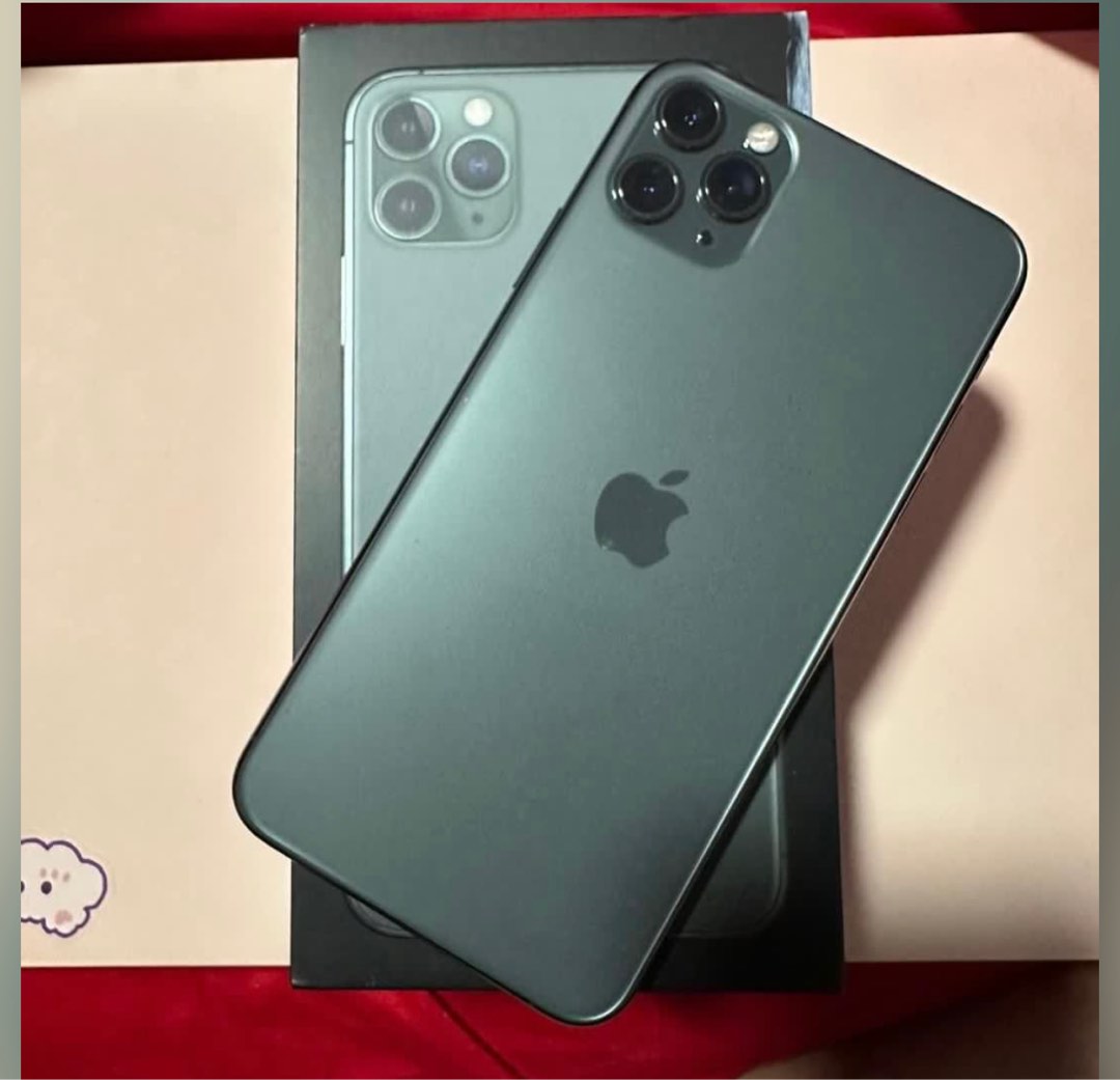 Midnight green iPhone 11 Pro Max 64GB, Mobile Phones & Gadgets, Mobile ...