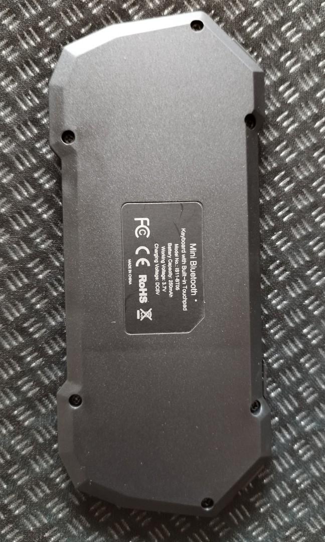 Mini Bluetooth keyboard With Built-in Touchpad IS11-BT05, Computers ...