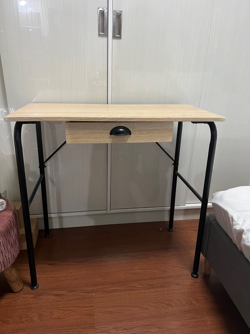 Minimalist Study table, Furniture & Home Living, Office Furniture ...