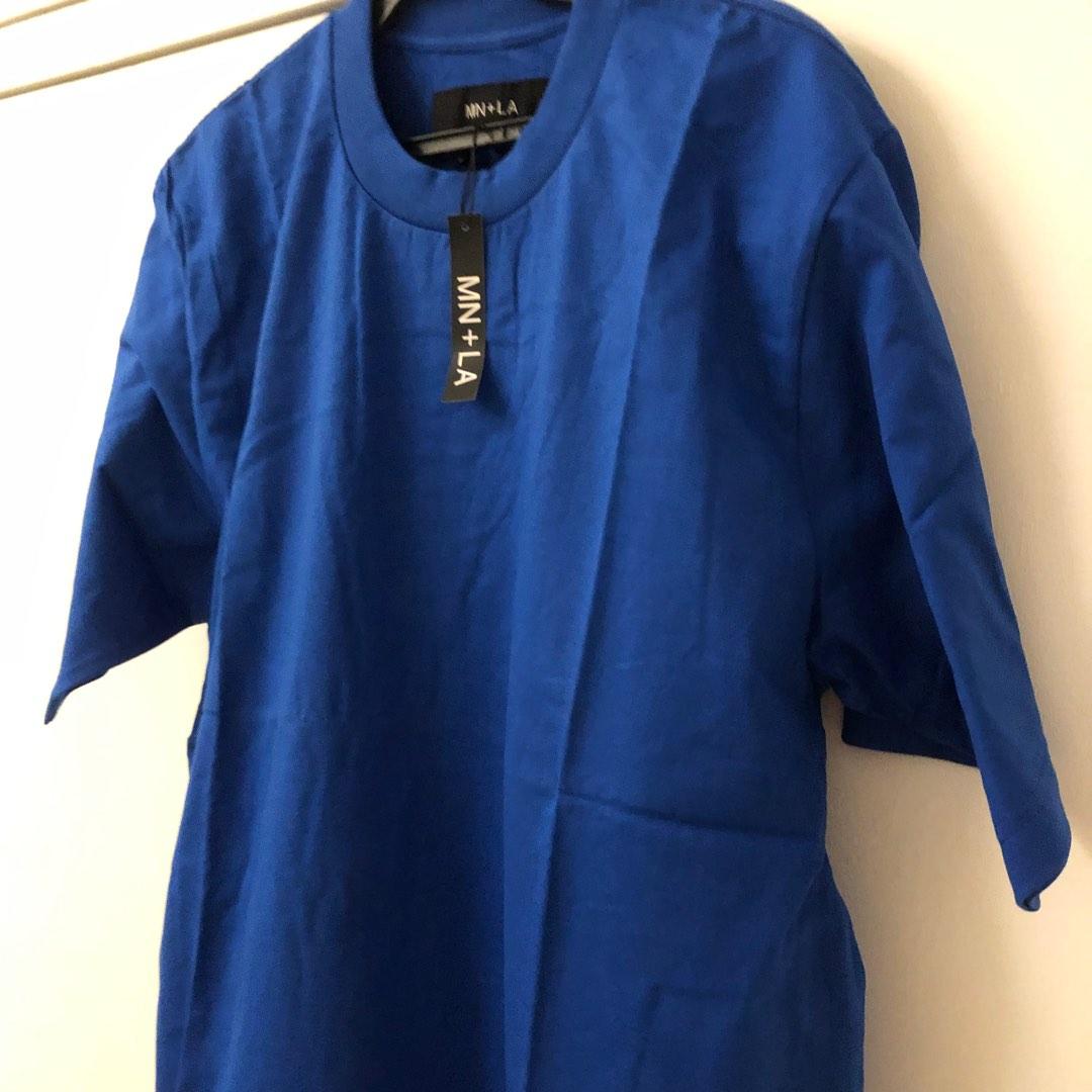 MNLA Royal Blue Shirt, Men's Fashion, Tops & Sets, Tshirts & Polo Shirts on Carousell