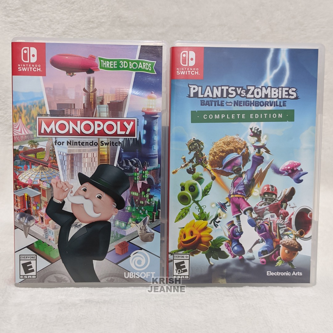 Monopoly / Plants vs Zombies, Video Gaming, Video Games, Nintendo on ...