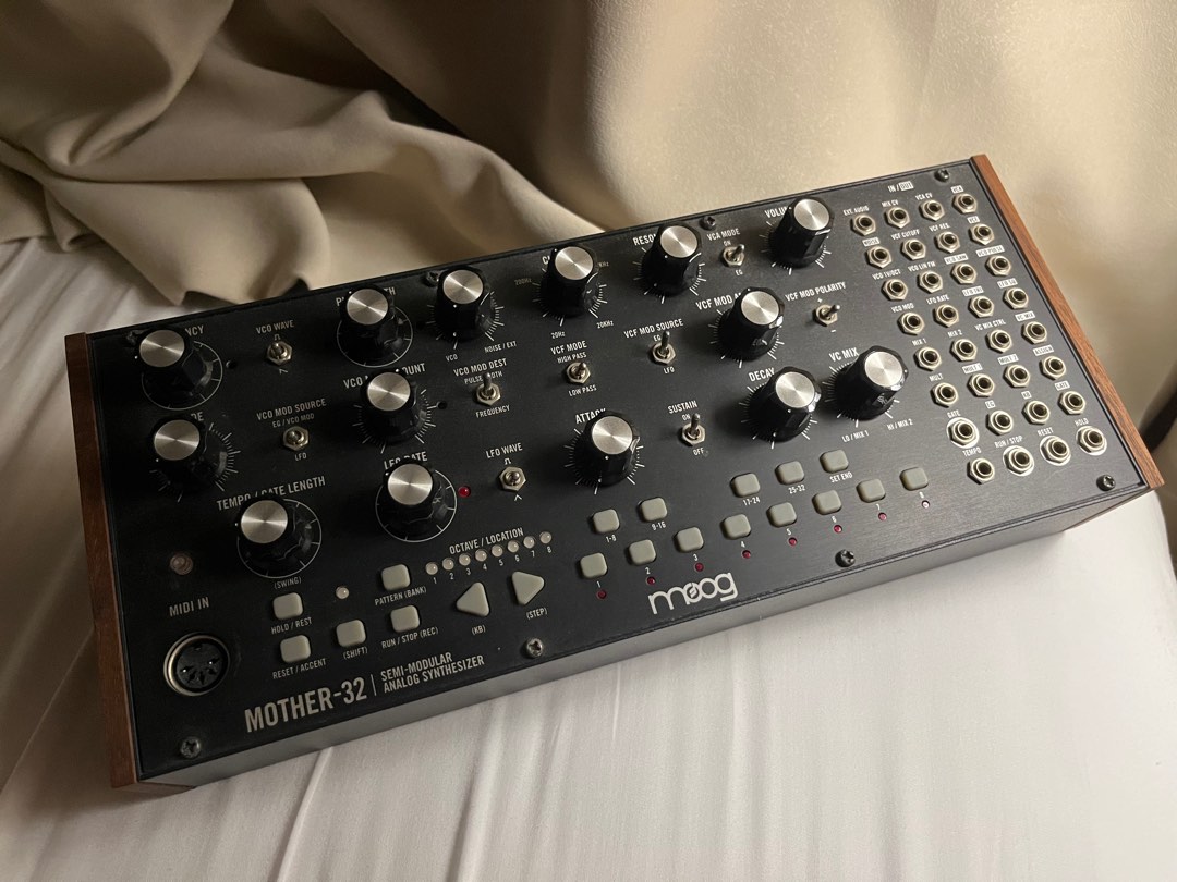 Moog Mother 32 Semi-Modular Synthesiser, Hobbies & Toys, Music & Media ...