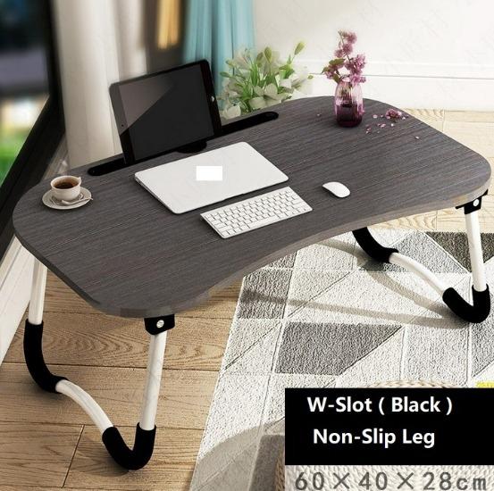 Multi-purpose Foldable Laptop Table Lazy Table Bed Table, Furniture ...