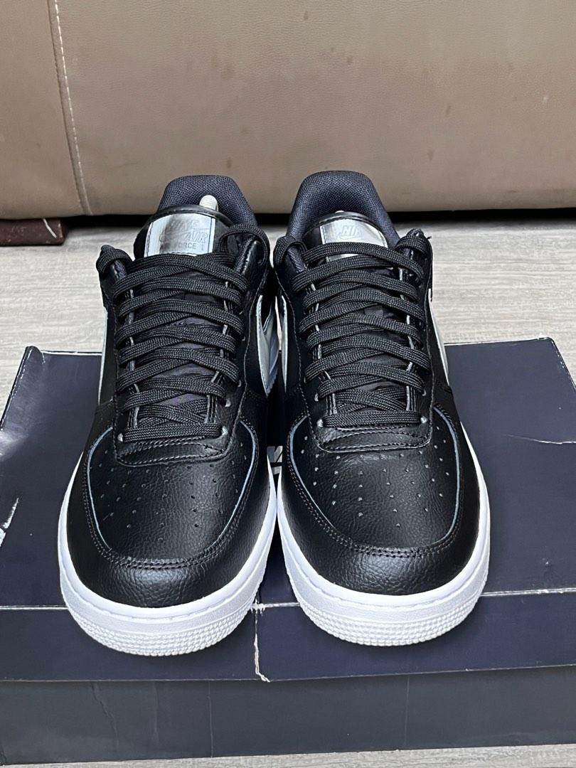 Nike Air Force 1 Oversized Swoosh size 9 Legit, Men's Fashion, Footwear ...