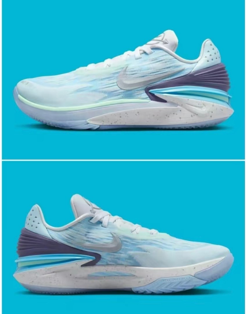 Nike zoom GT cut 2 G.T 實戰籃球鞋 藍白, 男裝, 鞋, 波鞋 - Carousell
