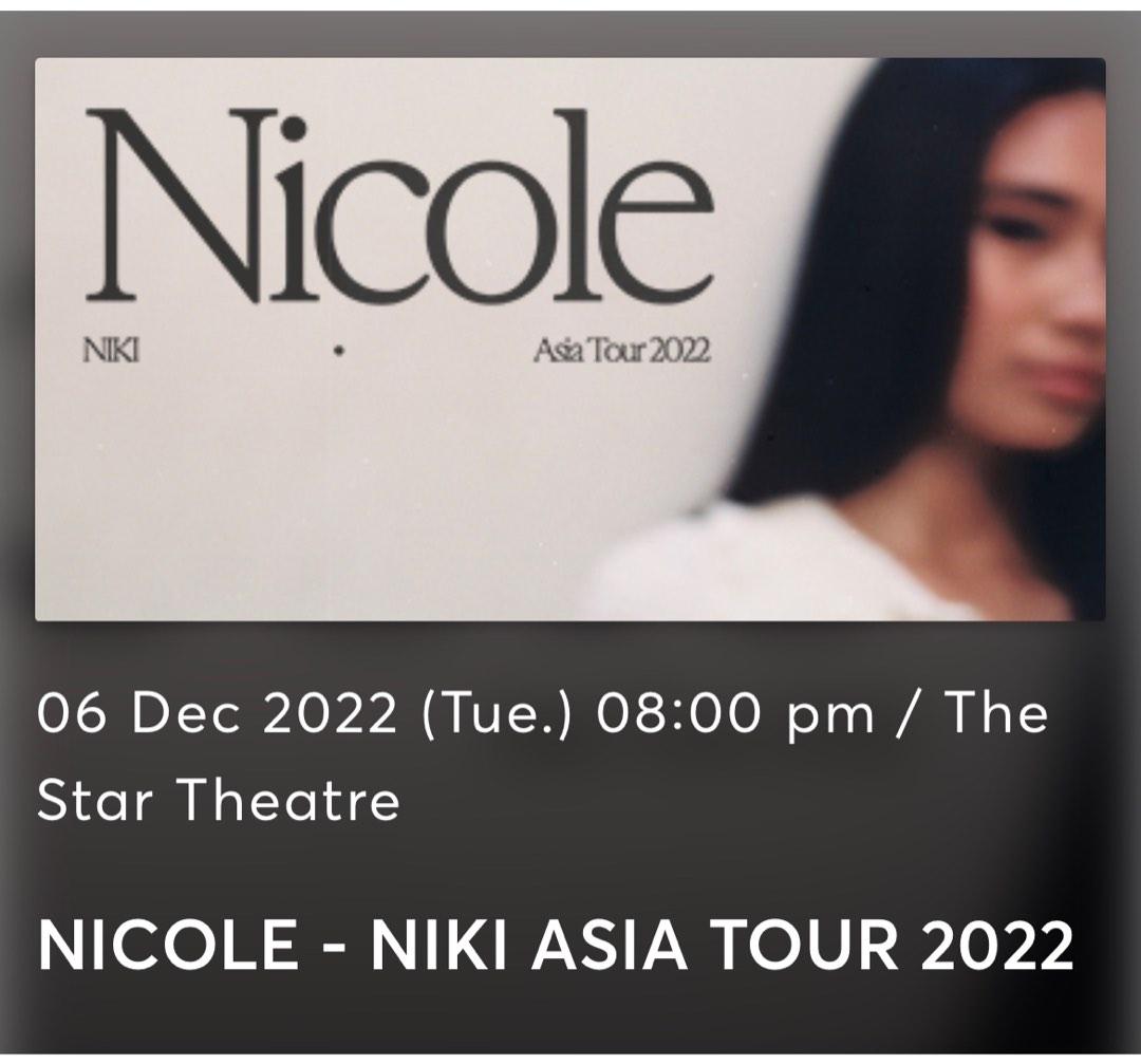 Niki ticket CAT1, Tickets & Vouchers, Event Tickets on Carousell