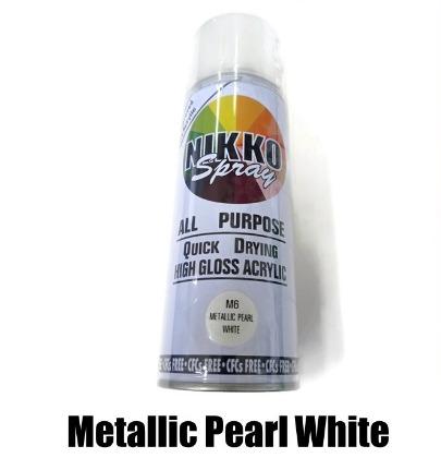 Nikko Metallic Finish (Gold, Silver, or Pearl White) Spray Paint Made ...