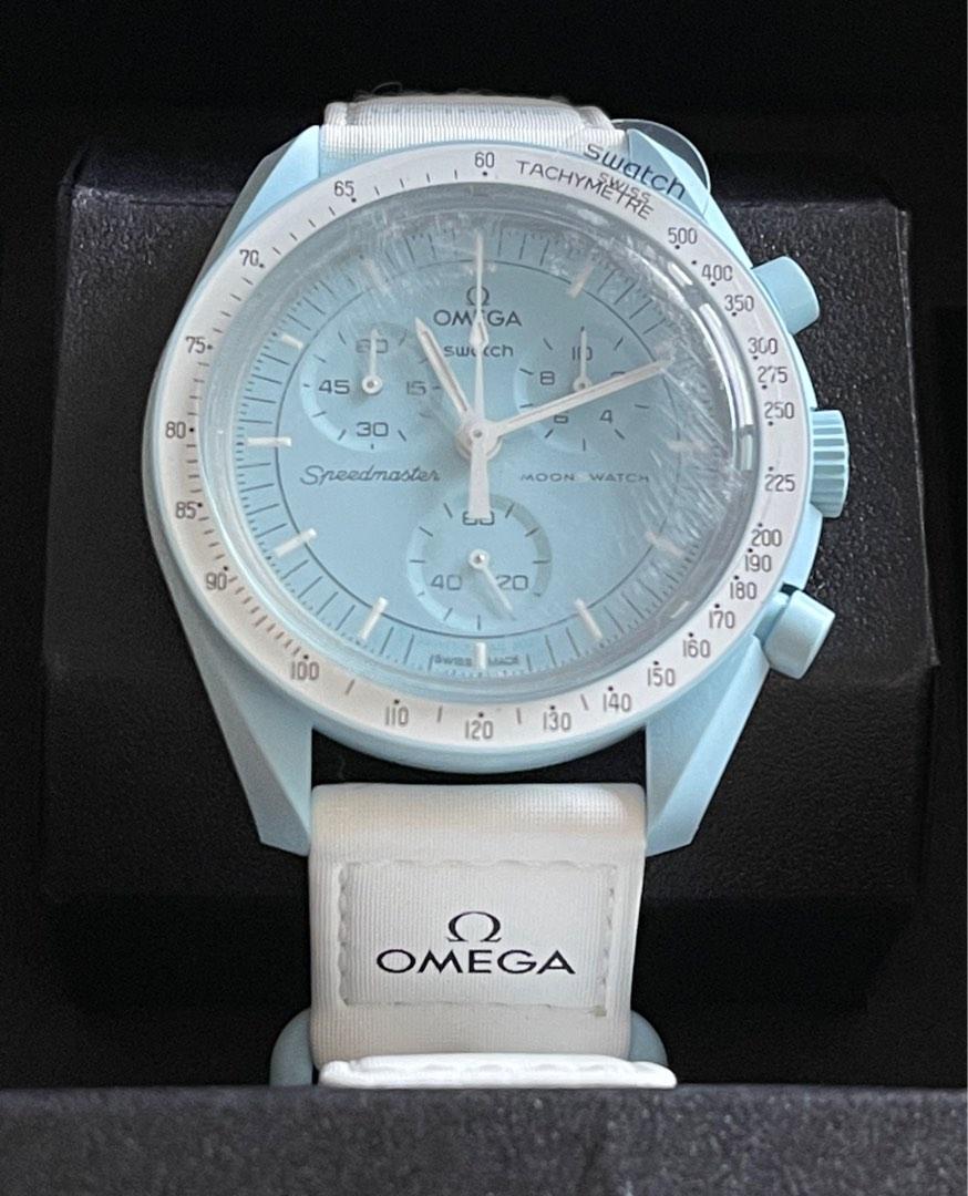 Omega x Swatch Mission To Uranus, Luxury, Watches on Carousell