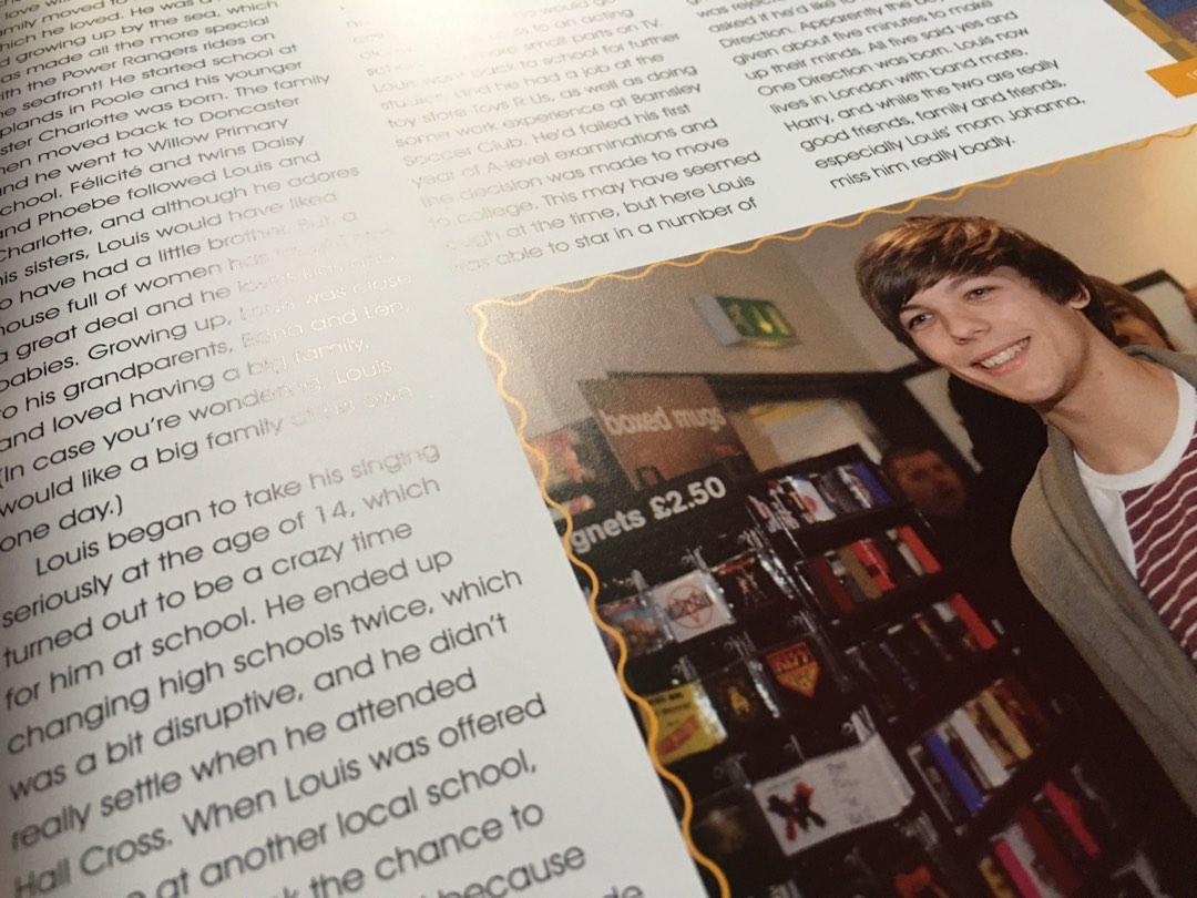 One Direction The Story So Far Magazine (100% Unofficial), Hobbies ...