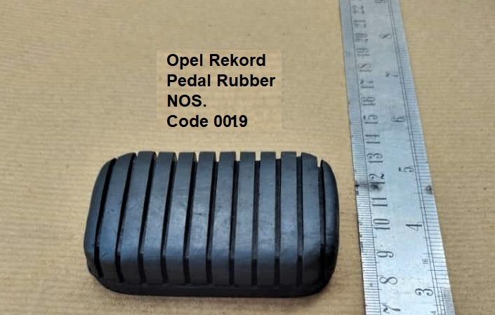 Opel Rekord pedal rubber pad, Auto Accessories on Carousell