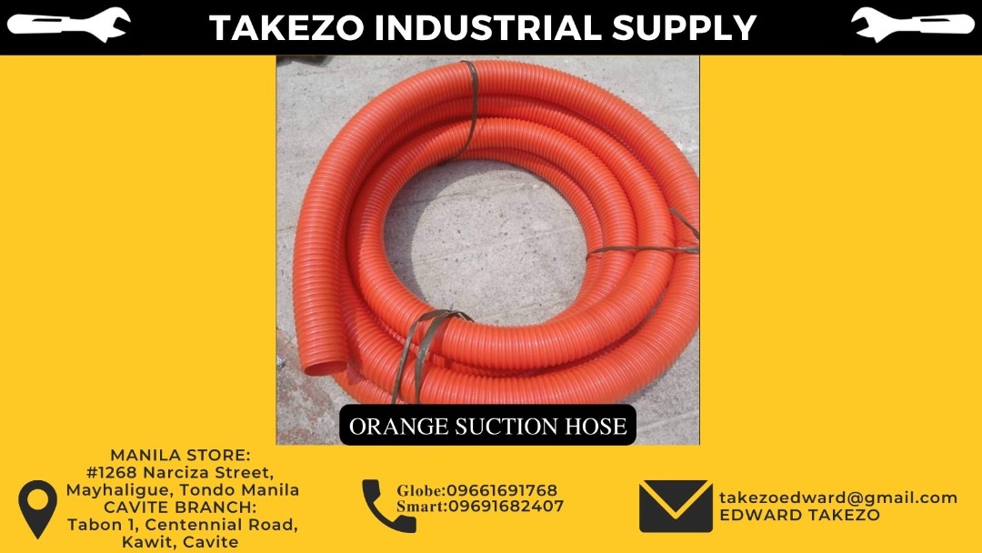 Orange Suction Hose, Commercial & Industrial, Industrial Equipment on ...