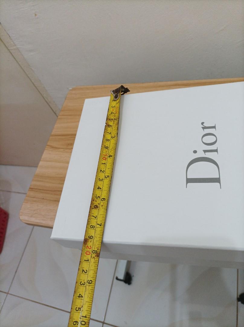 Original Dior shoe box with card, Luxury, Bags & Wallets on Carousell