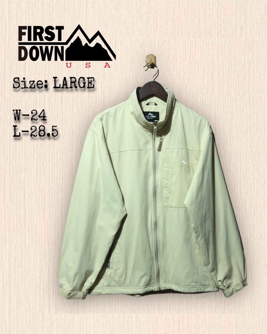 Original FIRST DOWN U.S.A Jacket, Men's Fashion, Coats, Jackets and ...