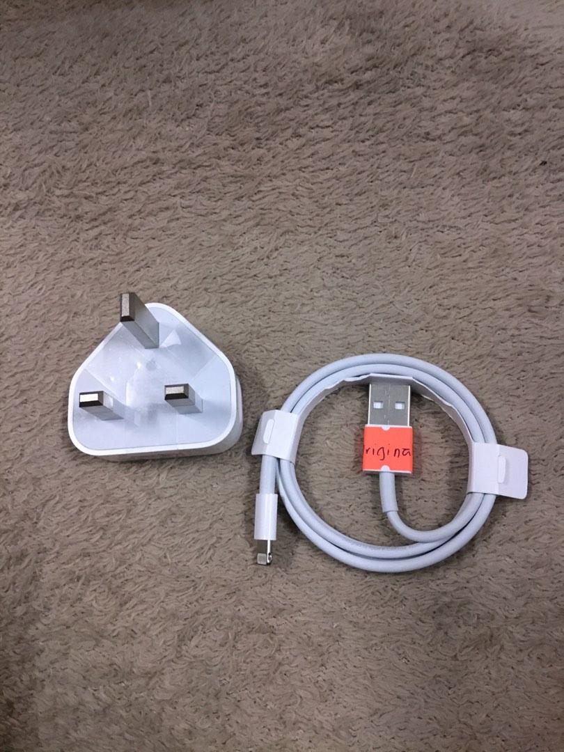 Original iPhone Charger Lightning Cable Adapter, Mobile Phones ...