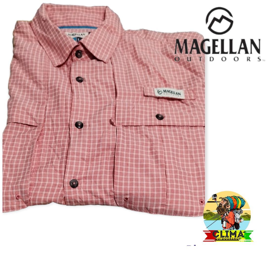 Original Magellan outdoor trekking polo longsleeve, Men's Fashion ...