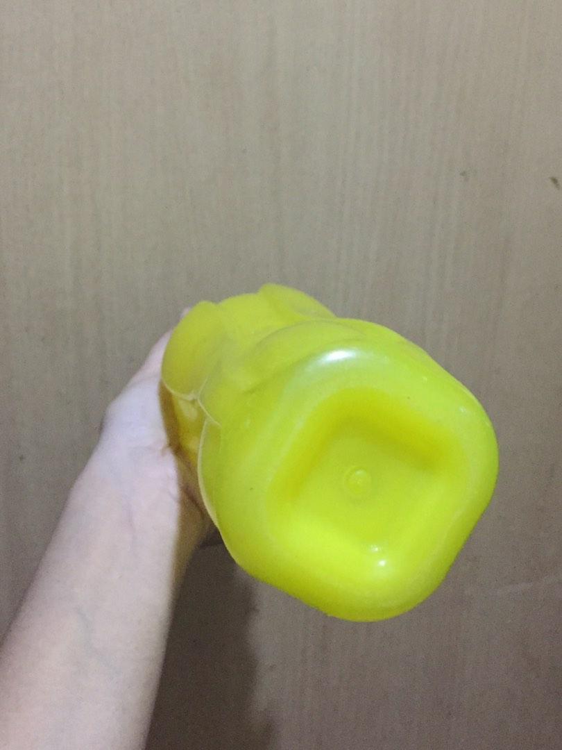 ORIGINAL yellow tupperware water bottle # slim handy aesthetic ...