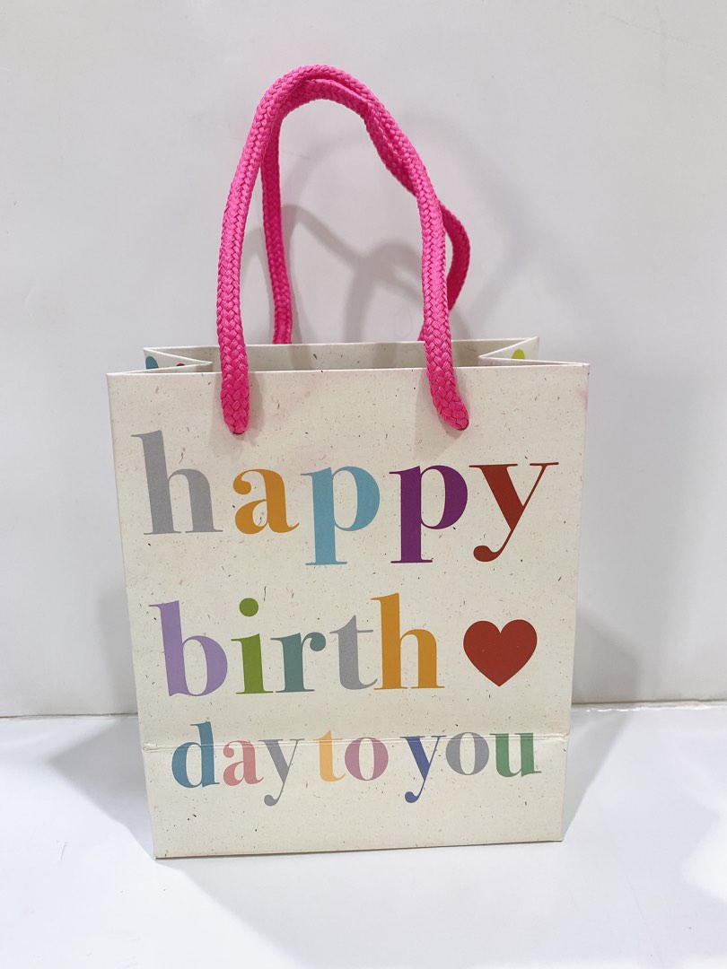 Paper bag happy birthday to you, Desain & Kerajinan Tangan, Lainnya di ...