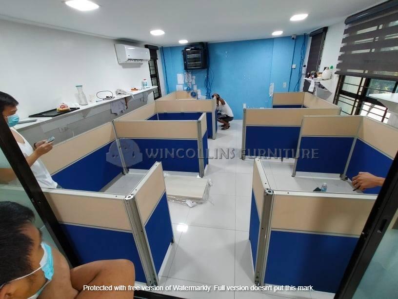 partition panel , modular partition ,office cubicles, Furniture & Home ...