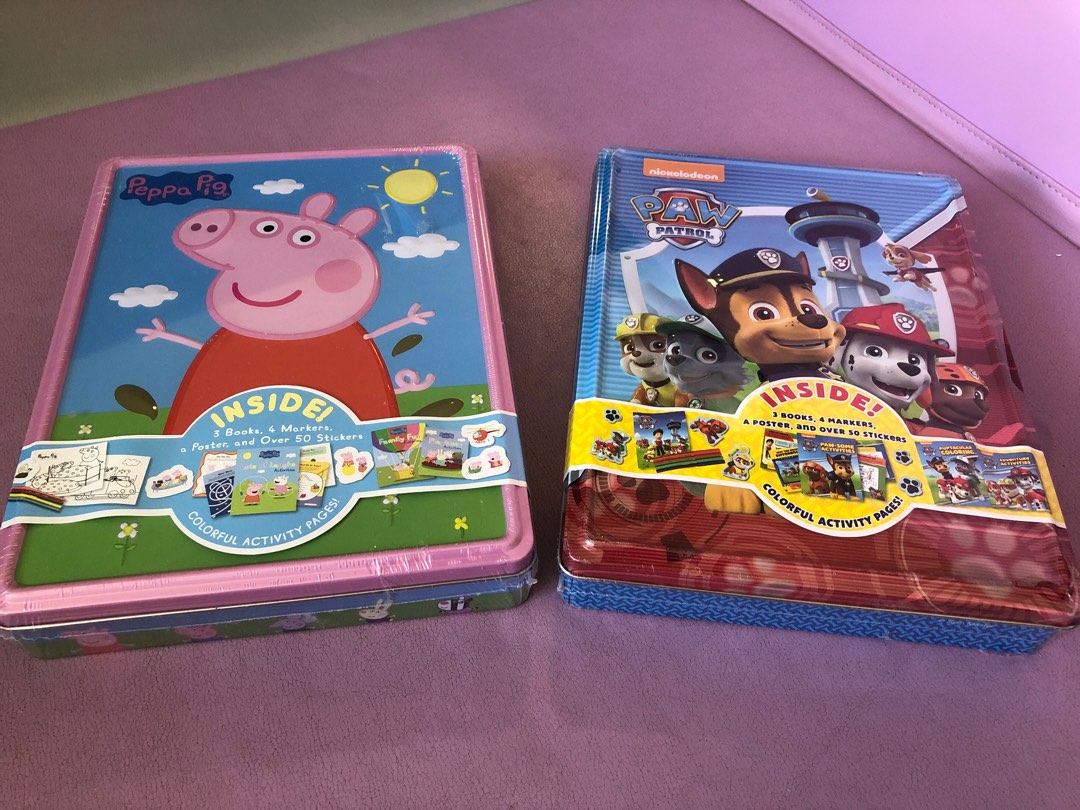 Brand NEW** Peppa Pig Paw Patrol box set, 興趣及遊戲, 玩具 & 遊戲類 - Carousell