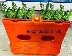 Plant Box BArrier Barricade Orange, Commercial & Industrial ...