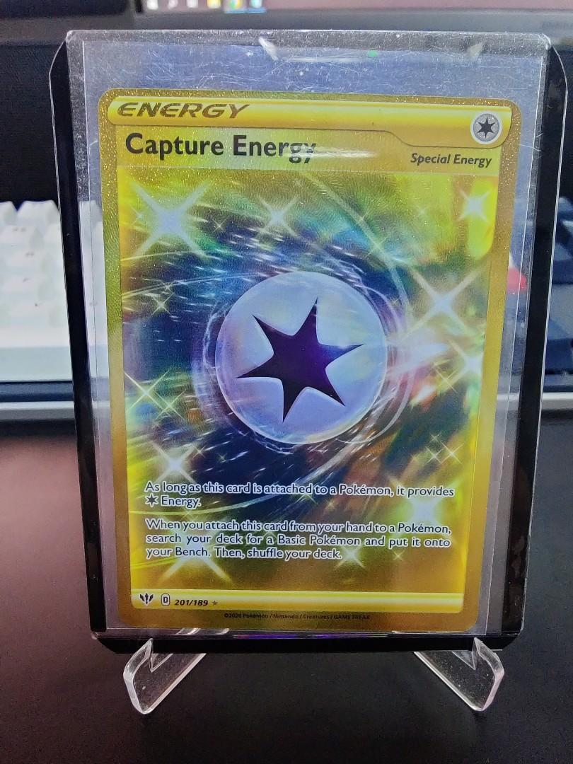 Pokemon TCG Card Capture Energy Secret Rare, Hobbies & Toys, Toys ...