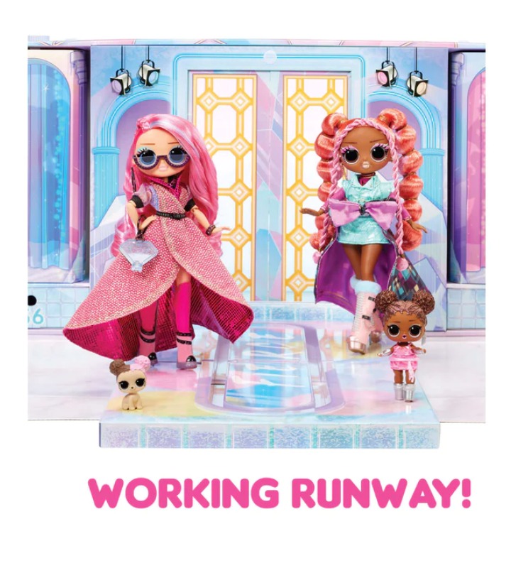 (PO)LOL Surprise OMG Fashion Show Mega Runway Playset with 12 Exclusive ...