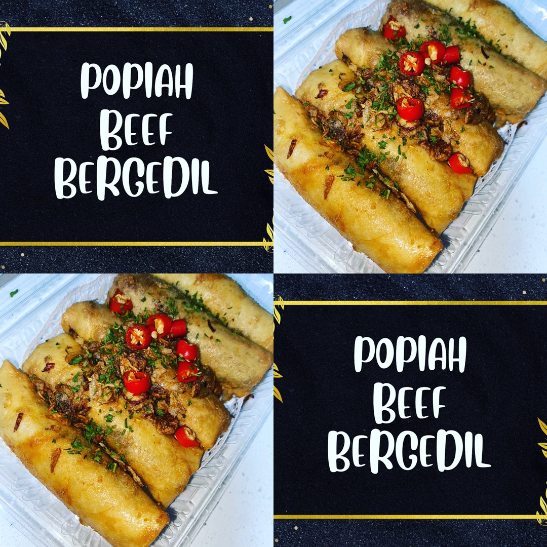 Popiah Beef Bergedil, Food & Drinks, Local Eats on Carousell