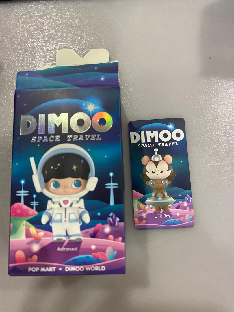 Popmart (Dimoo Space Travel), Hobbies & Toys, Toys & Games on Carousell