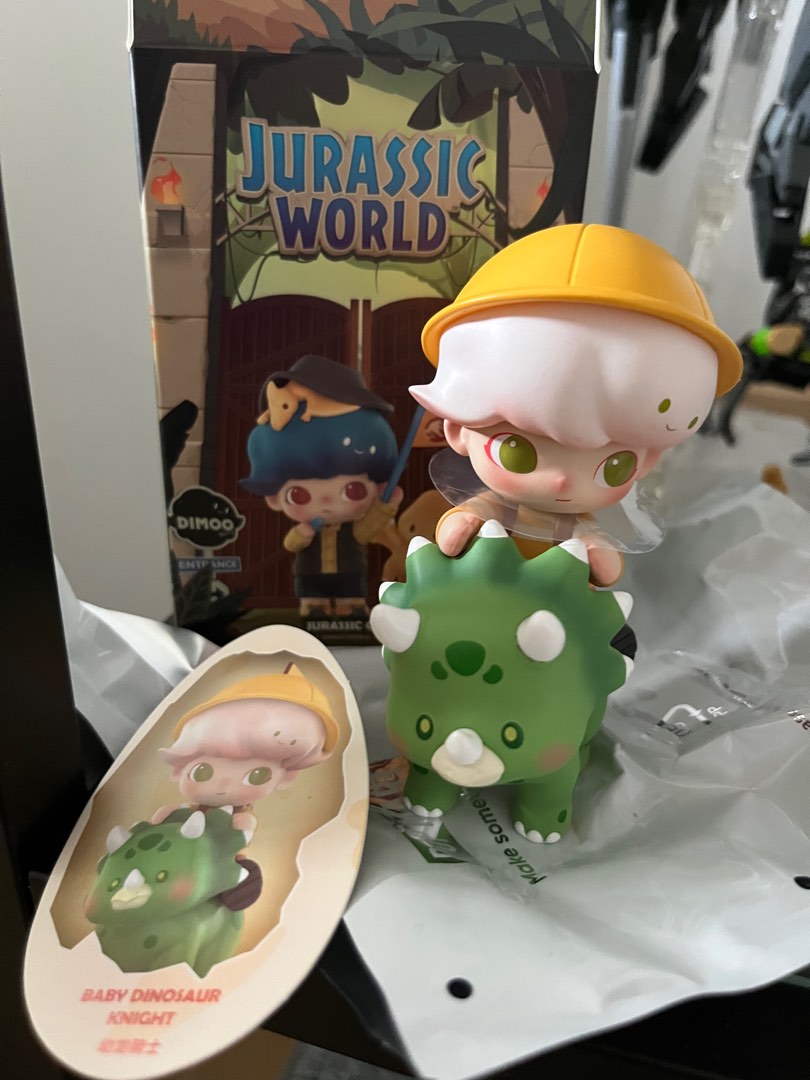 RESERVED Popmart Jurassic World Dimoo, Hobbies & Toys, Toys & Games on ...