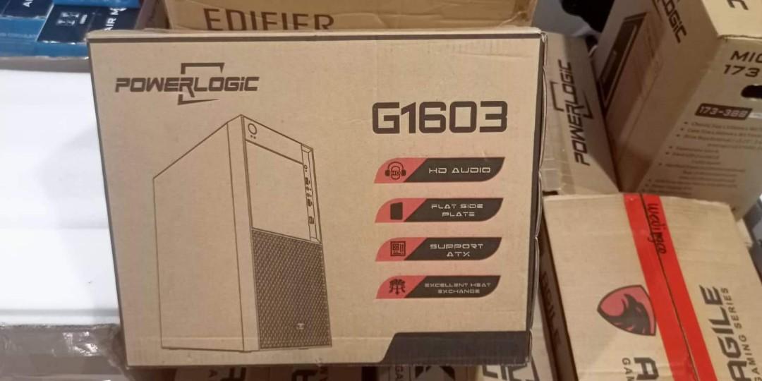 Powerlogic G1603 ATX PC Case with 700w PSU, Computers & Tech, Desktops ...