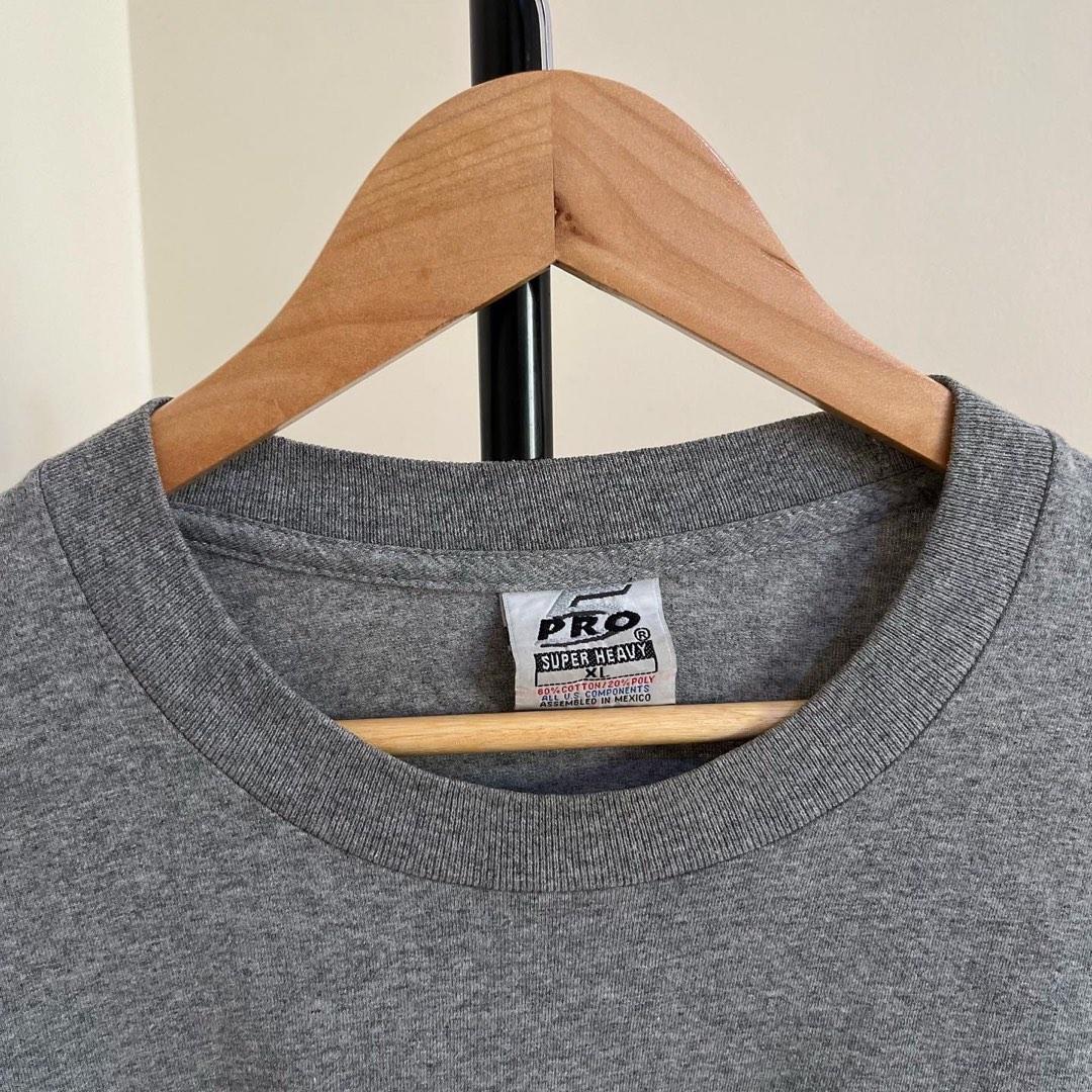 Pro Club Grey Longsleeves, Men's Fashion, Tops & Sets, Tshirts & Polo ...