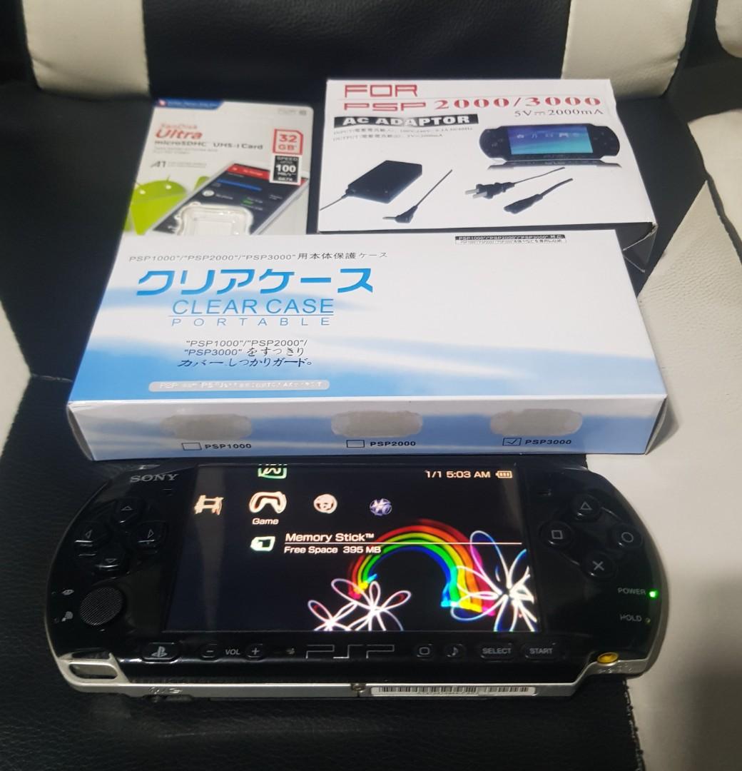PSP SLIM 3000 SERIES 32GB, Video Gaming, Video Game Consoles ...
