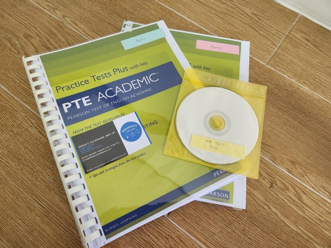 PTE Academic SET and CD - Practice Tests Plus, Hobbies & Toys, Books ...