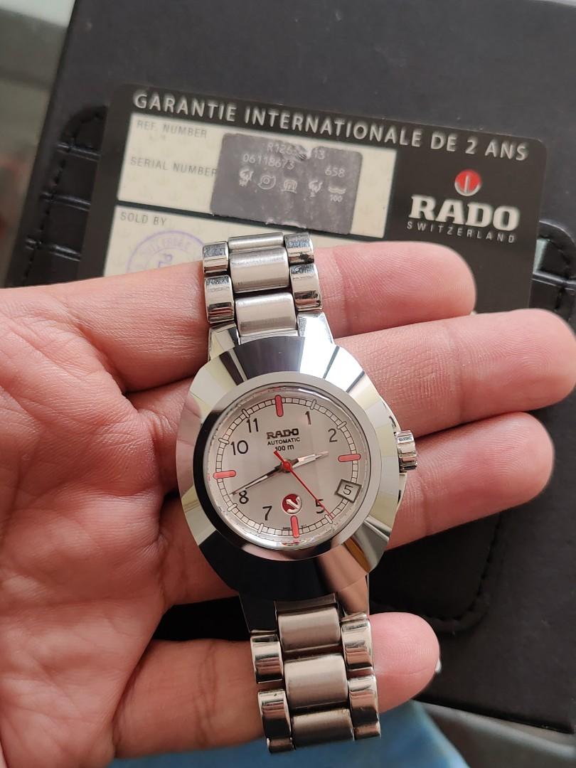 Rado diastar automatic watch, Men's Fashion, Watches & Accessories ...
