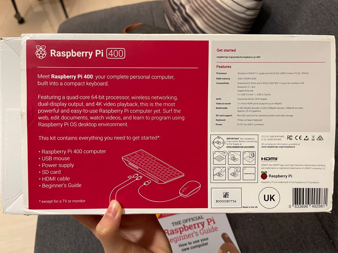 Raspberry Pi 400 personal kit, Mobile Phones & Gadgets, Other Gadgets ...