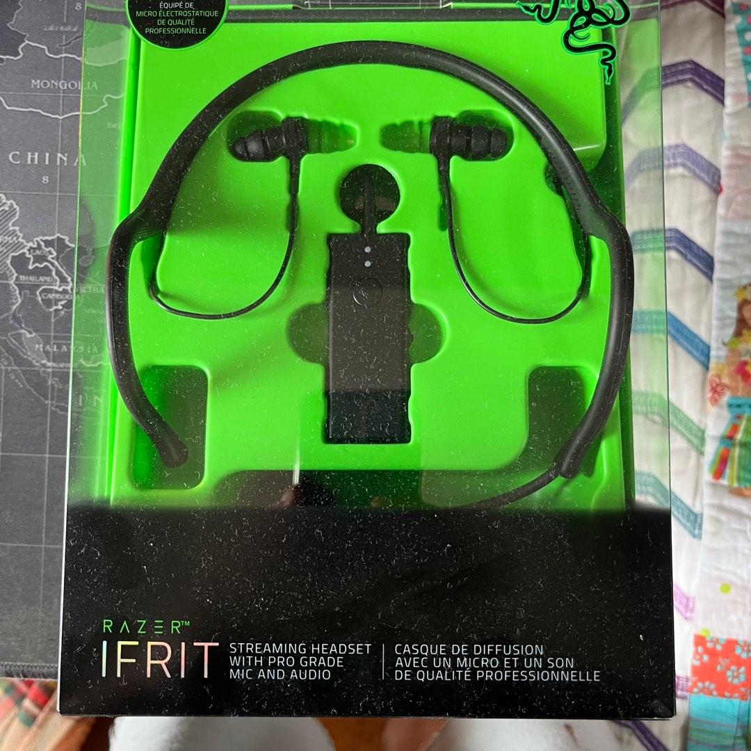 Razer Ifrit headset, Audio, Headphones & Headsets on Carousell