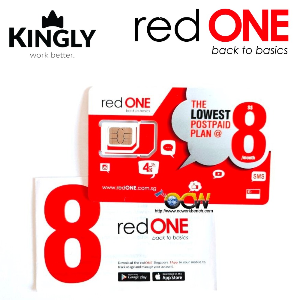 redONE Sim Only Plan - No Contract - Bukit Batok, Mobile Phones ...