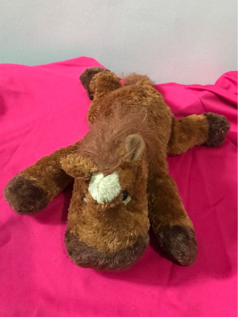 Russ Monty Horse Stuffed Toy, Hobbies & Toys, Toys & Games on Carousell