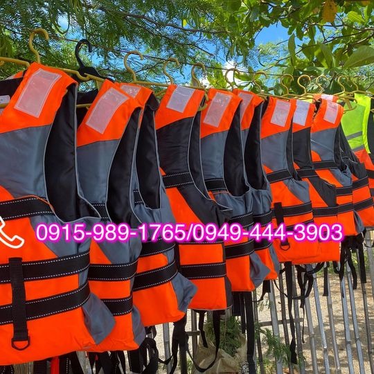 Safety Vest Life Jacket Heavy Duty Vest with Chest Lock, Sports ...