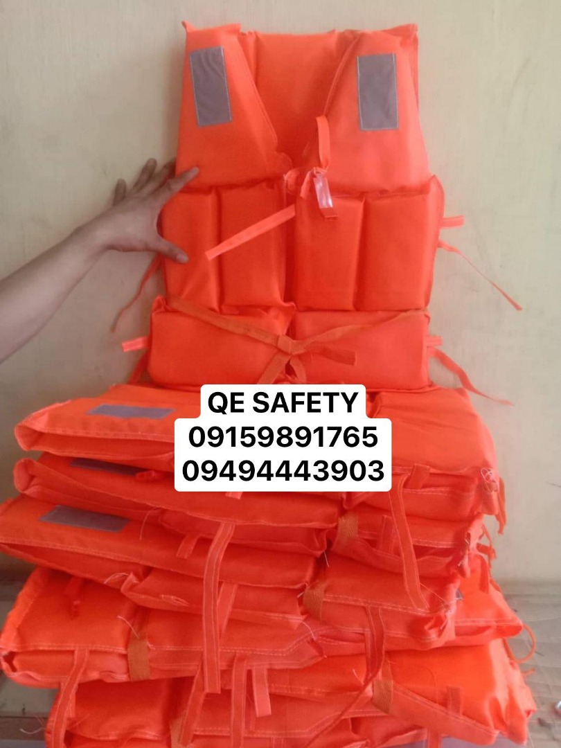 Safety Vest Life Jacket Ordinary Vest Tie Chest Lock, Sports Equipment ...