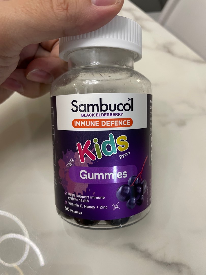 Sambucol Kids gummies (3 bottles for $30), Health & Nutrition, Health ...