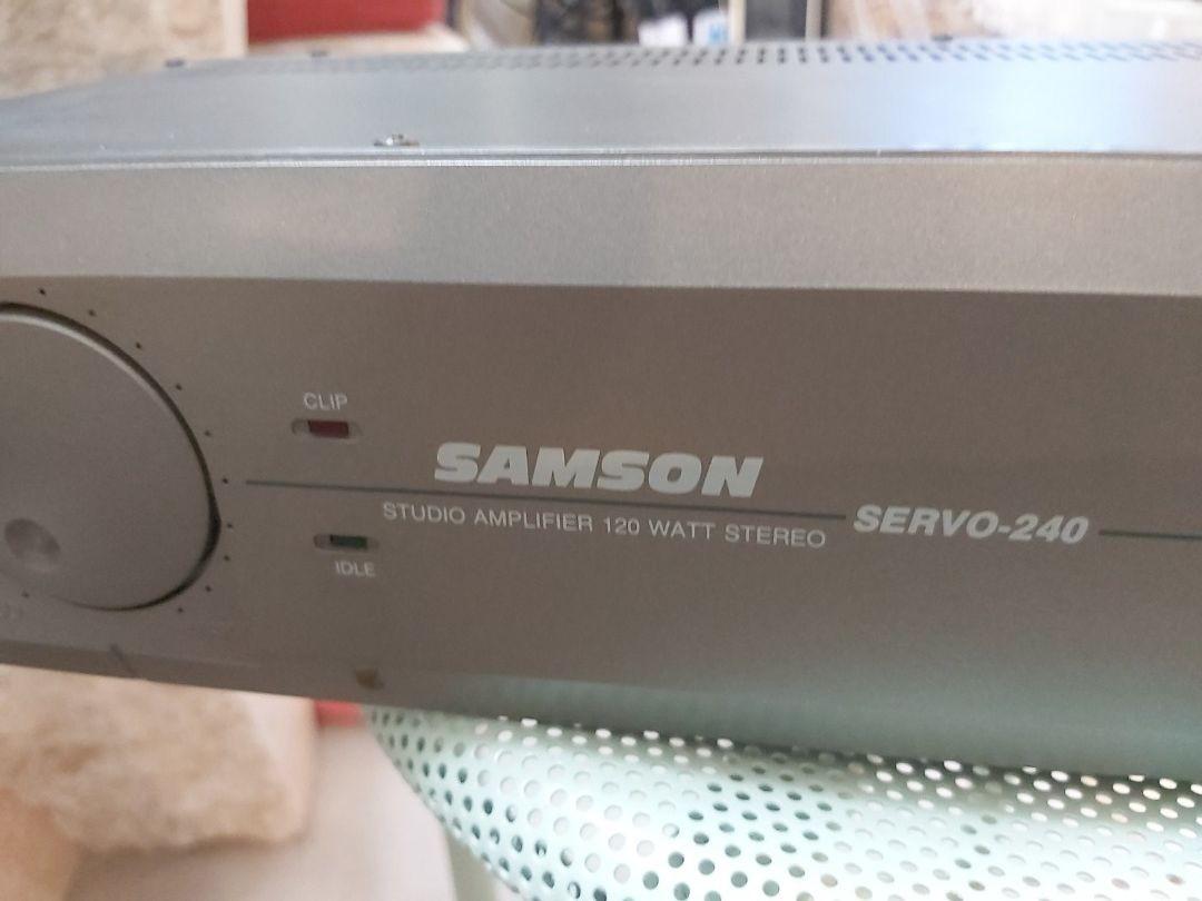Samson Servo- 240 Studio/Hi Fi Amplifier. 120W, Audio, Soundbars ...