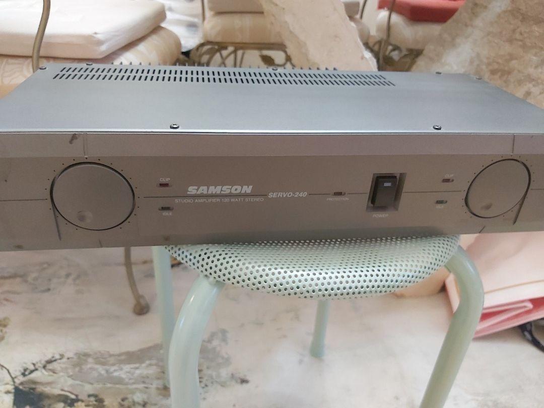 Samson Servo- 240 Studio/Hi Fi Amplifier. 120W, Audio, Soundbars ...
