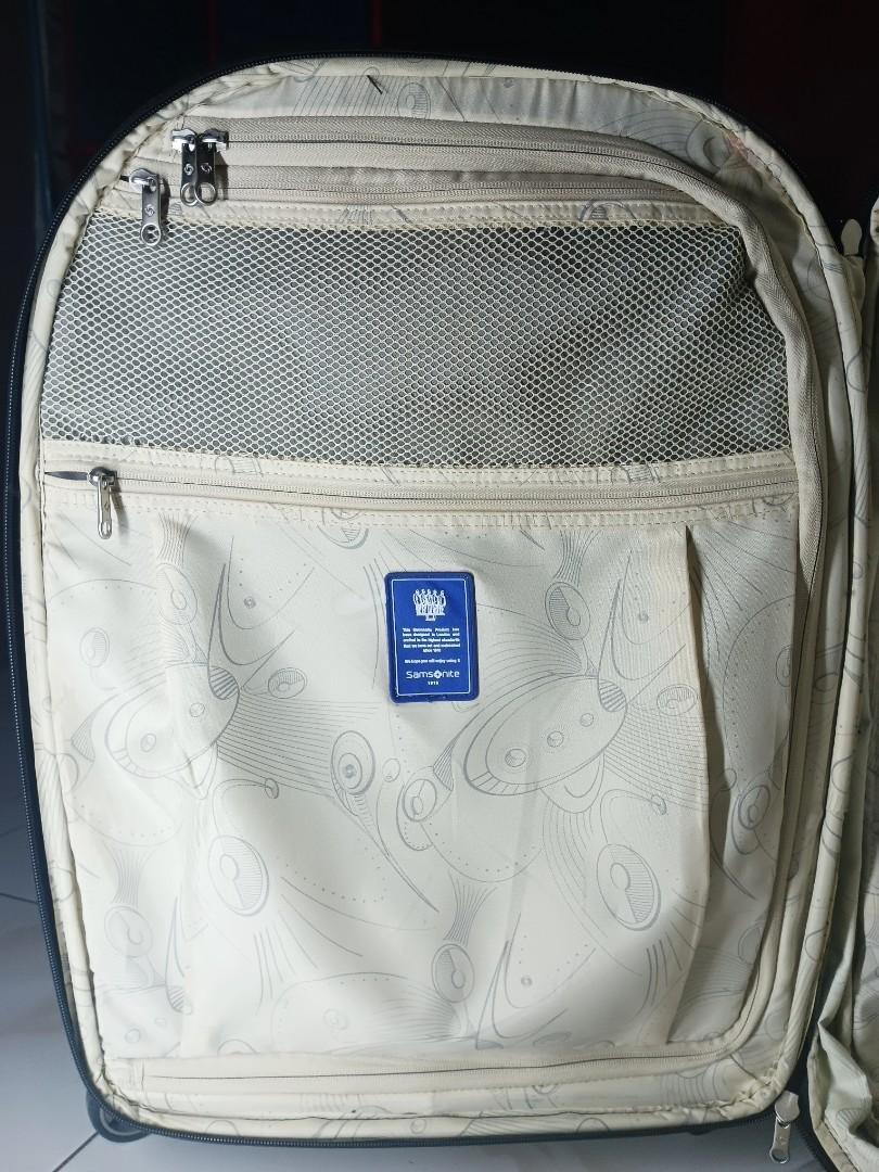 Samsonite X'ion 2 Spinner Black, Hobbies & Toys, Travel, Luggage on ...